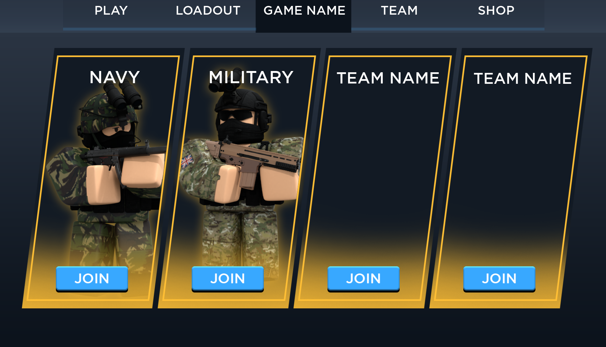 Warfare UI – Clearly Development