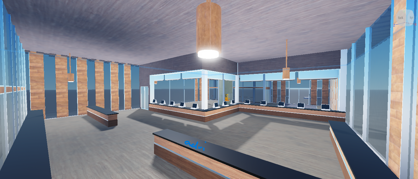 Roblox Medium Poly Cafe Build – Unscripted – Clearly Development