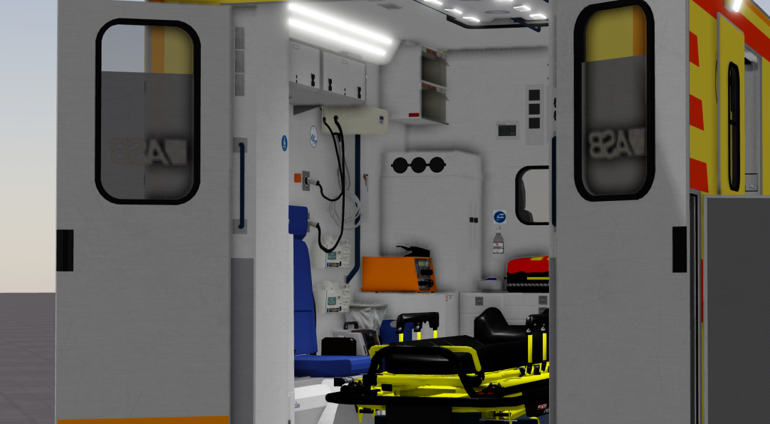 German Fahrtec ambulance pack (SCRIPTED&ANIMATED) – Clearly Development