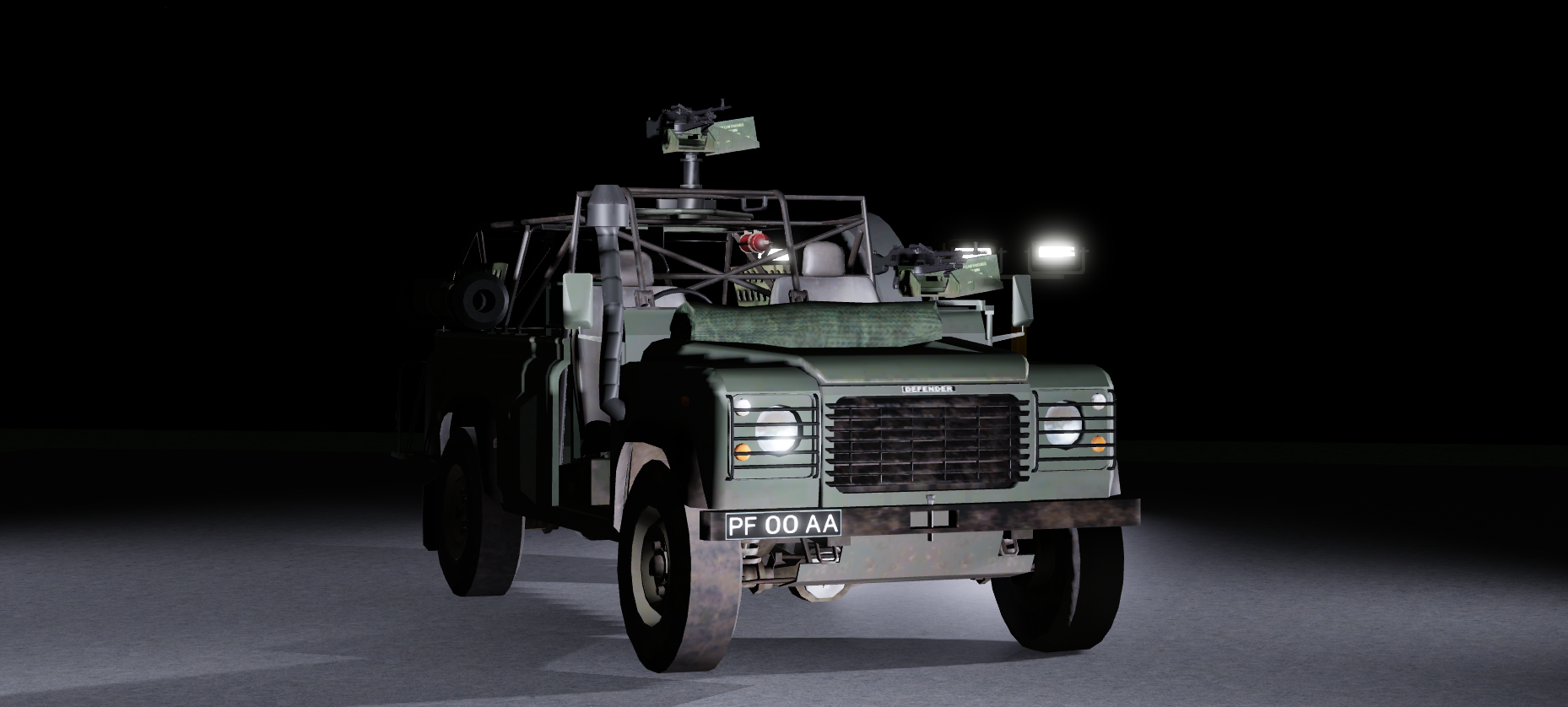 Land Rover Defender 110 SOV – Clearly Development