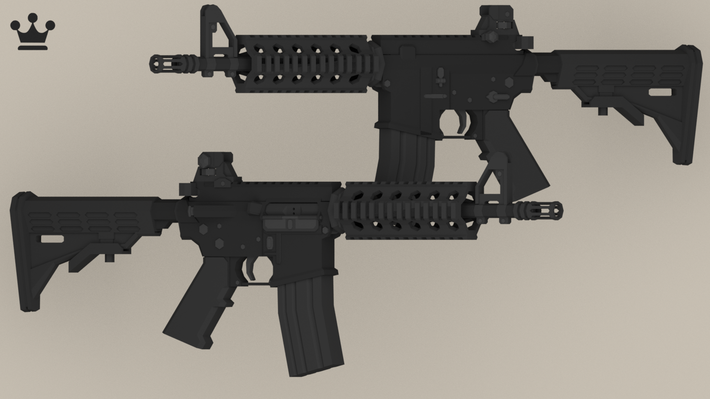 *HUGE SALE* Rasking’s Complete M4 Low Poly Pack – Clearly Development