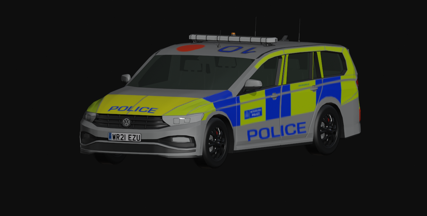UK Police Car Volkswagen Passat Metropolitan Police – Clearly Development
