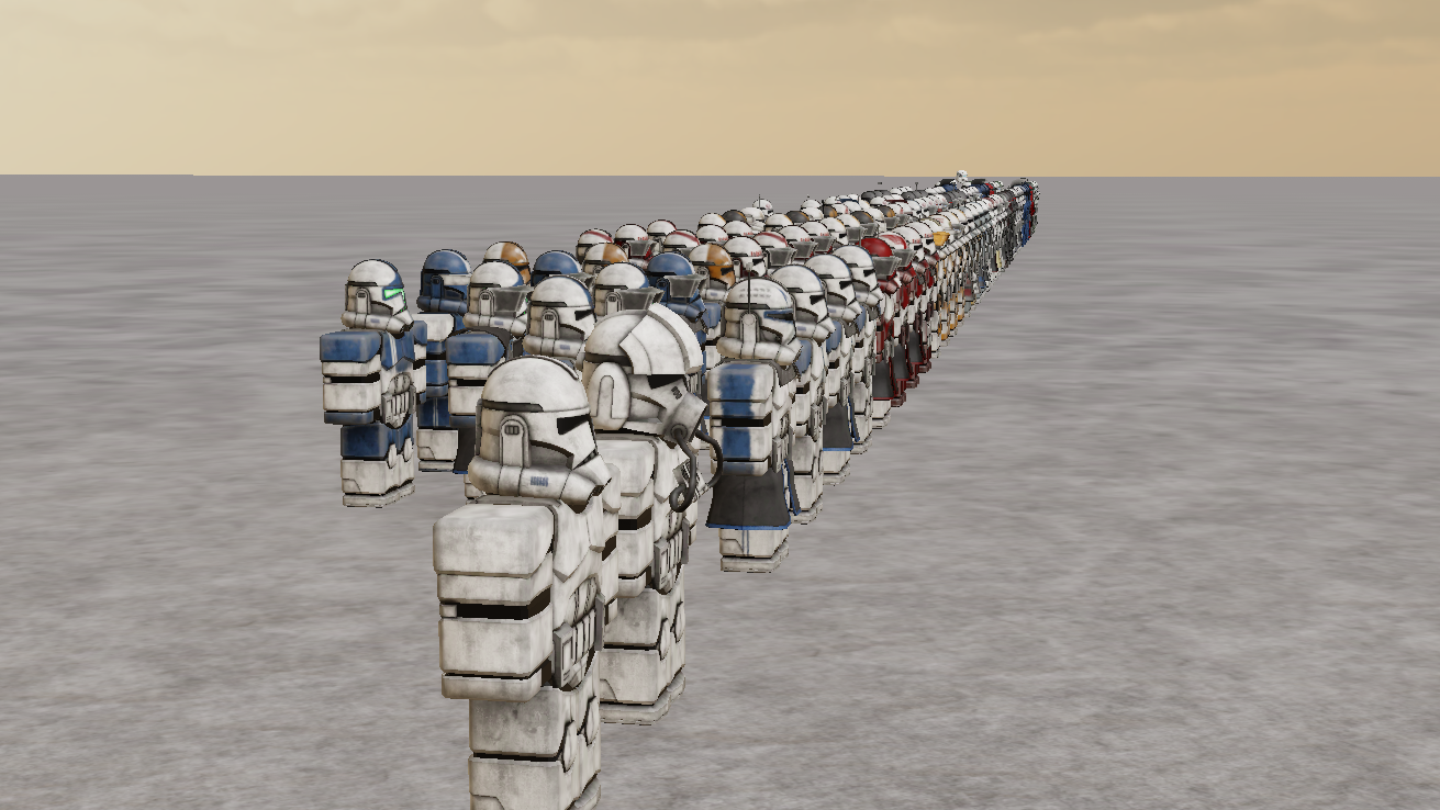 STAR WARS: The Republic Realistic Morphs – Clearly Development