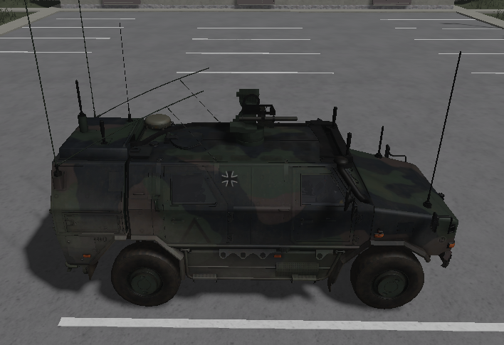 [GERMANY] AFT Dingo (Military Vehicle) – Clearly Development
