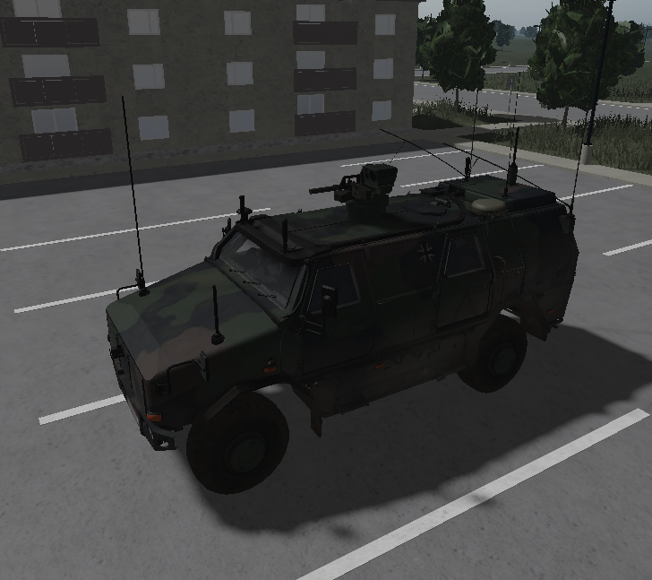 [GERMANY] AFT Dingo (Military Vehicle) – Clearly Development