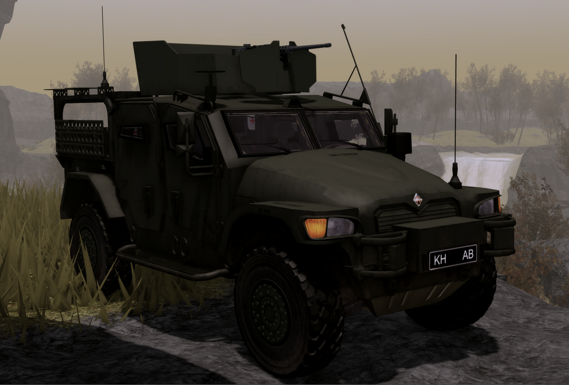 International MXT-MV Husky – Camo Version – Clearly Development