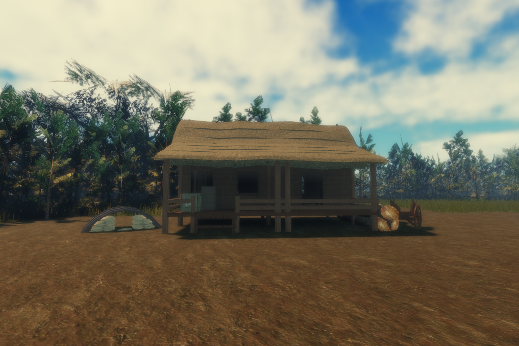 Vietnam War Huts – Three Custom Huts – Clearly Development