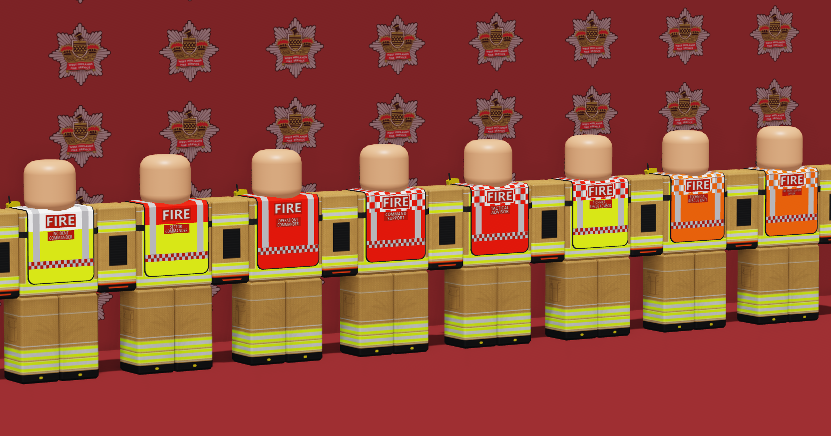 Realistic Fire Service Tabards – Clearly Development