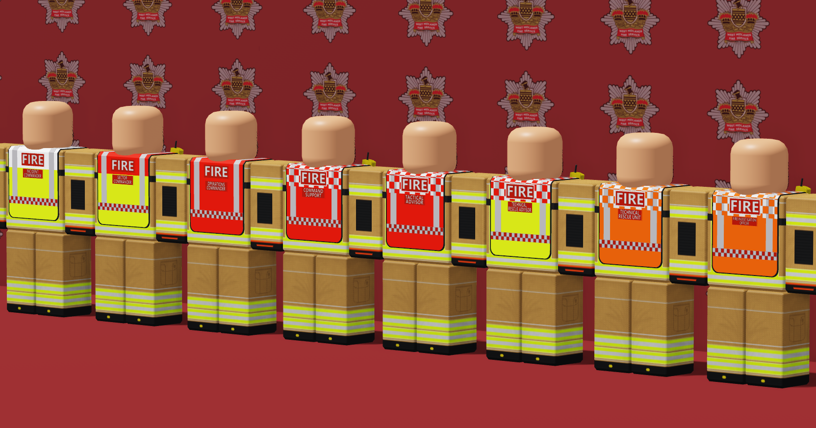 Realistic Fire Service Tabards – Clearly Development