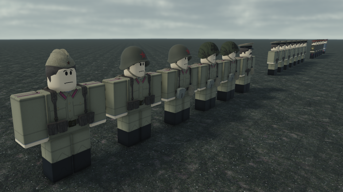 Soviet WW2 Uniform Pack, Includes LR’s to HR’s. – Clearly Development