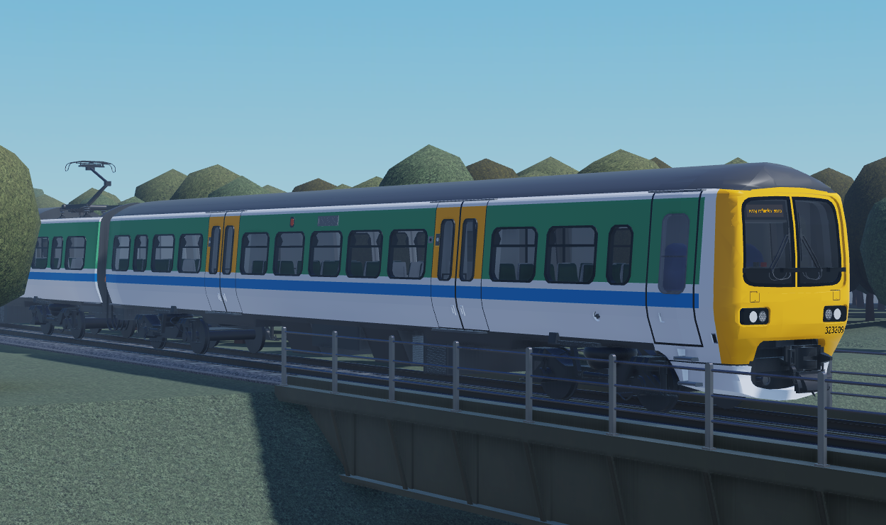 British Rail Class 323 4 Liveries Clearly Development