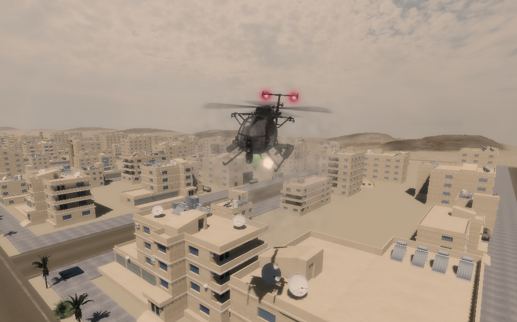 AH6 LITTLEBIRD || HIGH QUALITY HELICOPTER – Clearly Development