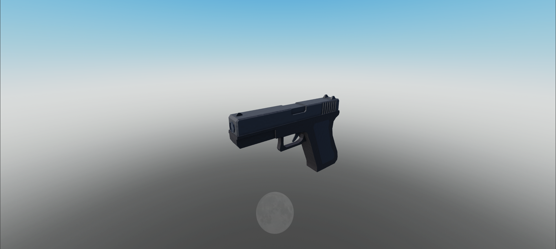 Low Poly Glock – Clearly Development