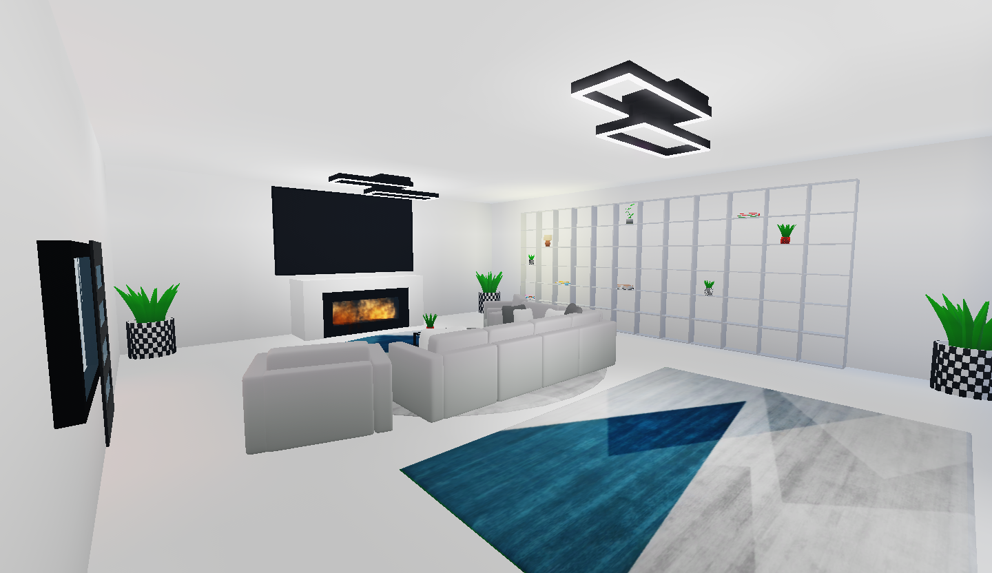 Stylized Modern House with Modern Furniture Pack – Clearly Development