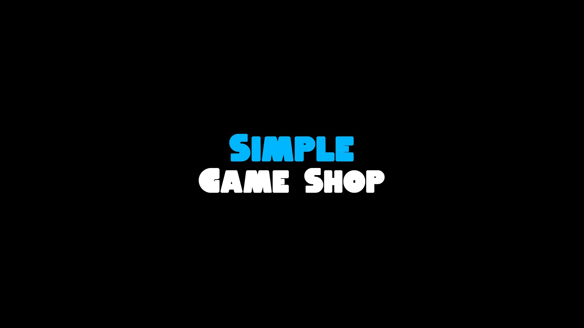 Simple Game Shop – Products – Clearly Development