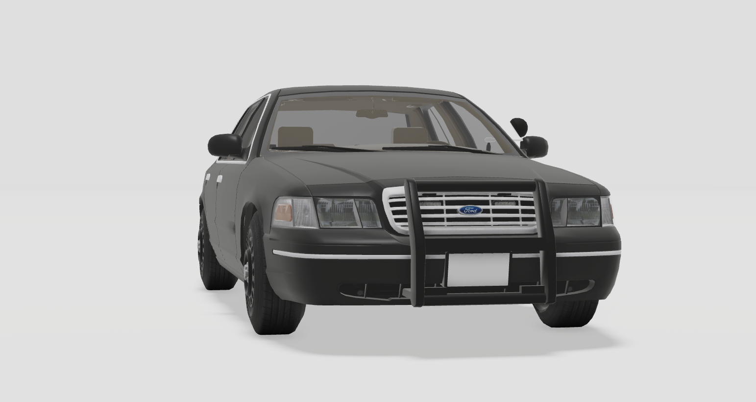 Unmarked Crown Victoria Police Interceptor Els Gta5