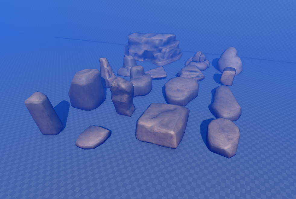 Stylized Stone Rock Pack – Clearly Development