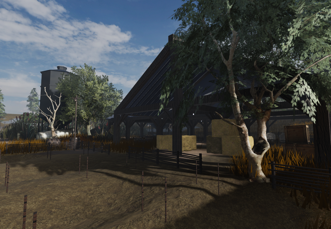 Highly REALSTIC FARM MAP, USED FOR HORROR, AND MORE, SET FOR NIGHT AND ...