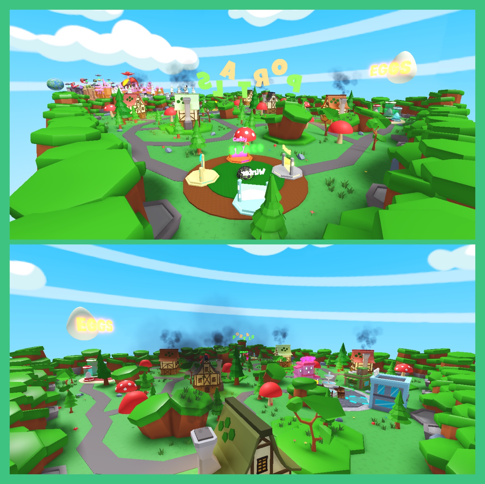 Roblox Simulator Map with 8 Areas – Clearly Development