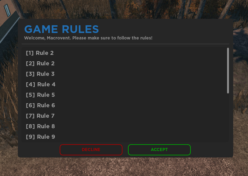 Clean And Customizable Rule Ui Clearly Development 