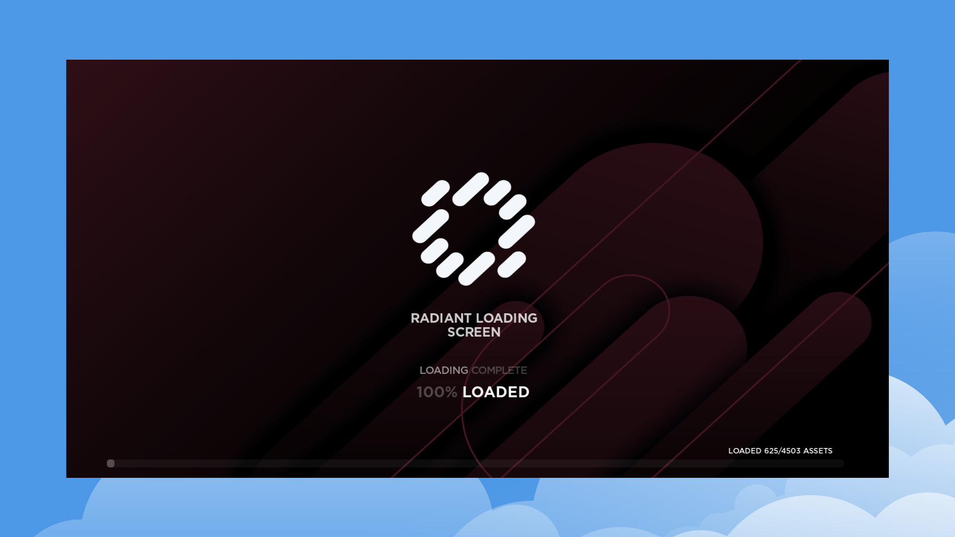 Radiant Loading UI – Clearly Development