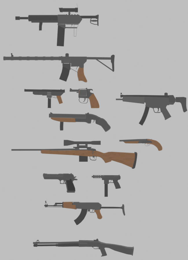 Weapon/Gun Pack! – Clearly Development