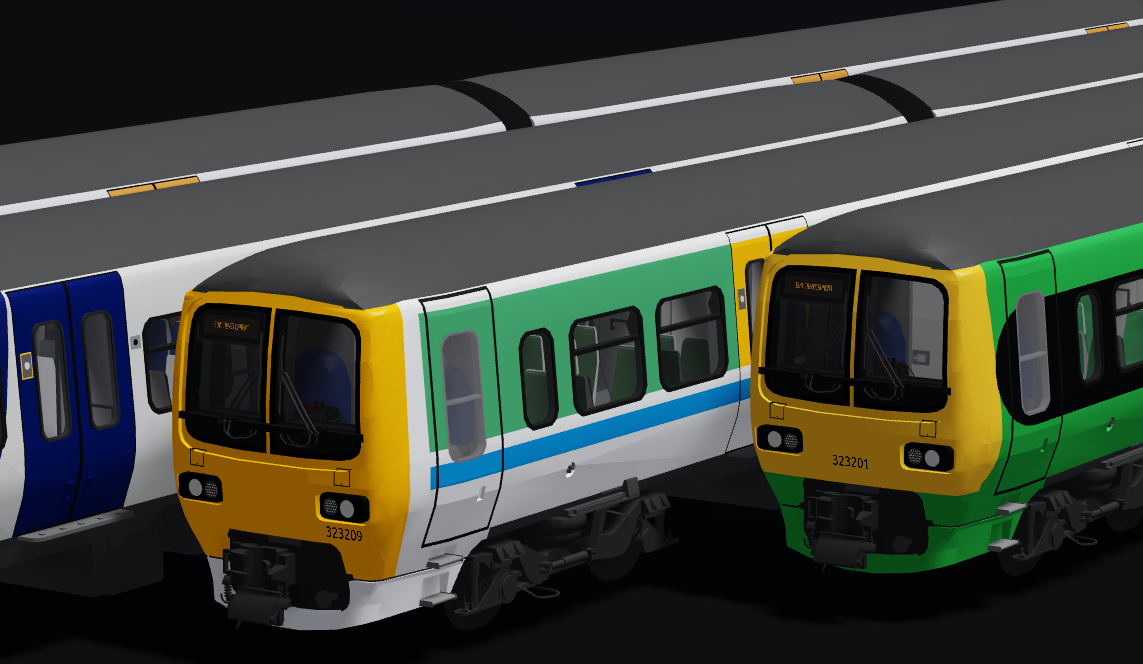UK Class 323 Models – Clearly Development