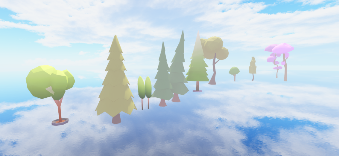 Low Poly Tree Pack With 12 Trees. Includes Japanese Trees – Pine Trees – – Clearly Development