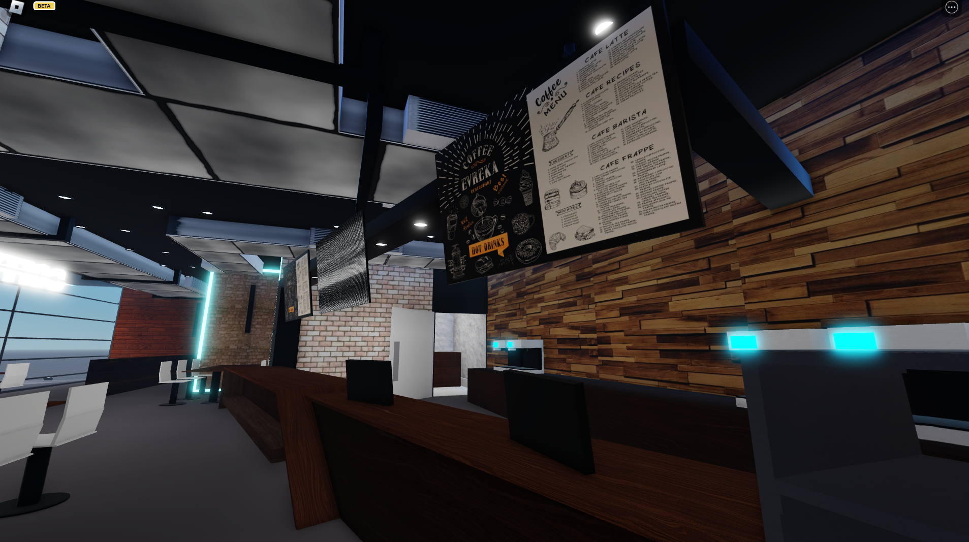 Coffee Club, Roblox Modern Cafe – Clearly Development