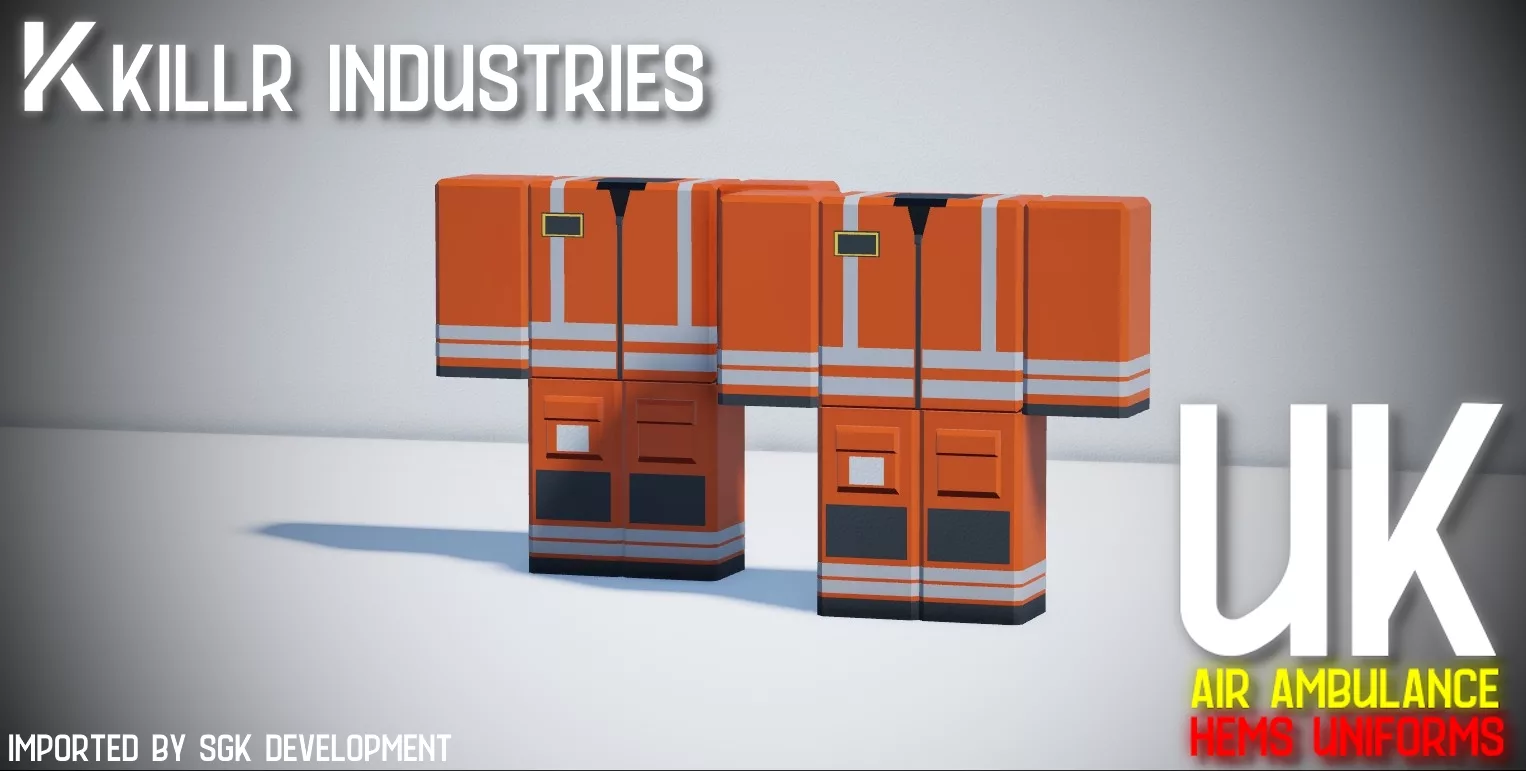 UK Air Ambulance HEMS Uniforms – Clearly Development