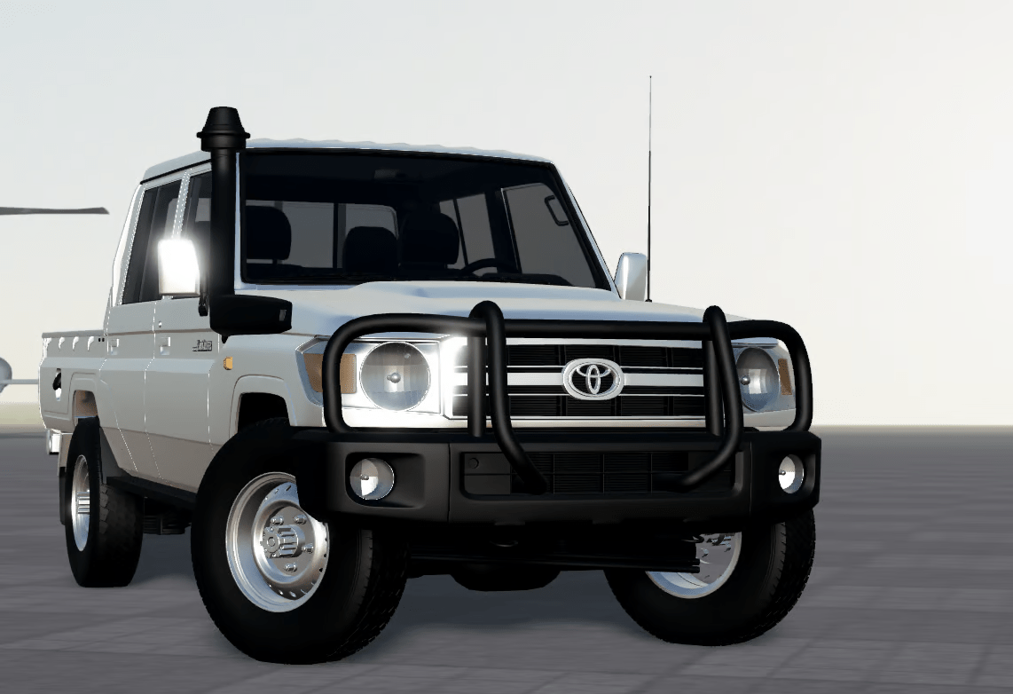 Grey Land Cruiser J200 Pickup – Clearly Development