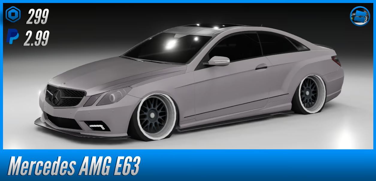 Mercedes AMG E63 – Clearly Development