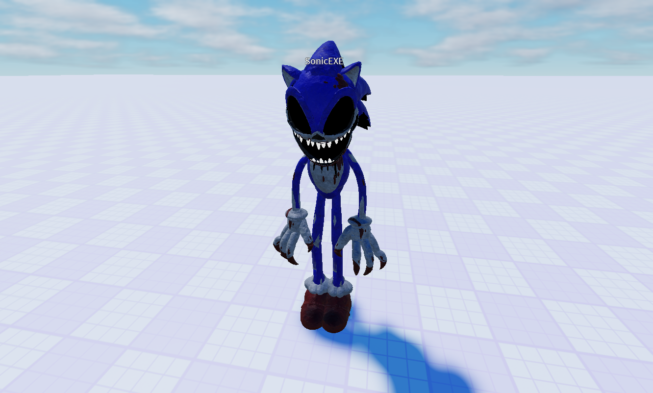 Sonic EXE Model – Clearly Development