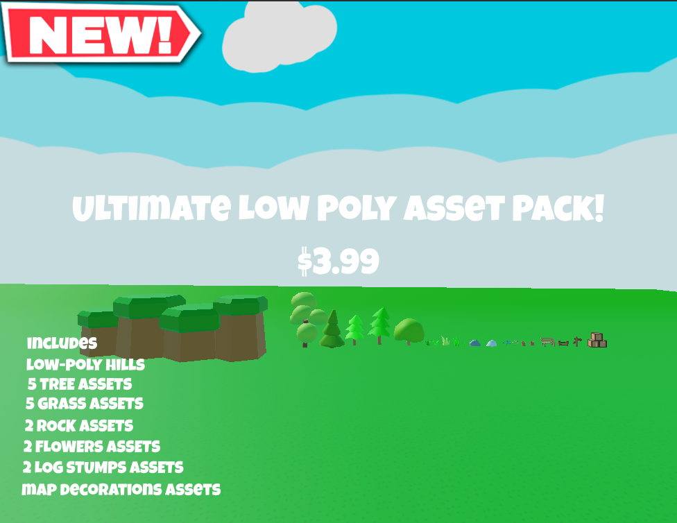 Ultimate Low Poly Asset Pack Clearly Development