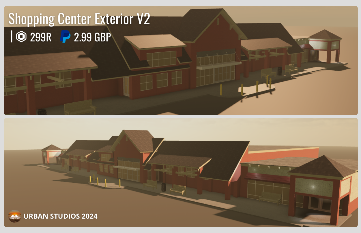 Shopping Center Exterior V2 – Clearly Development