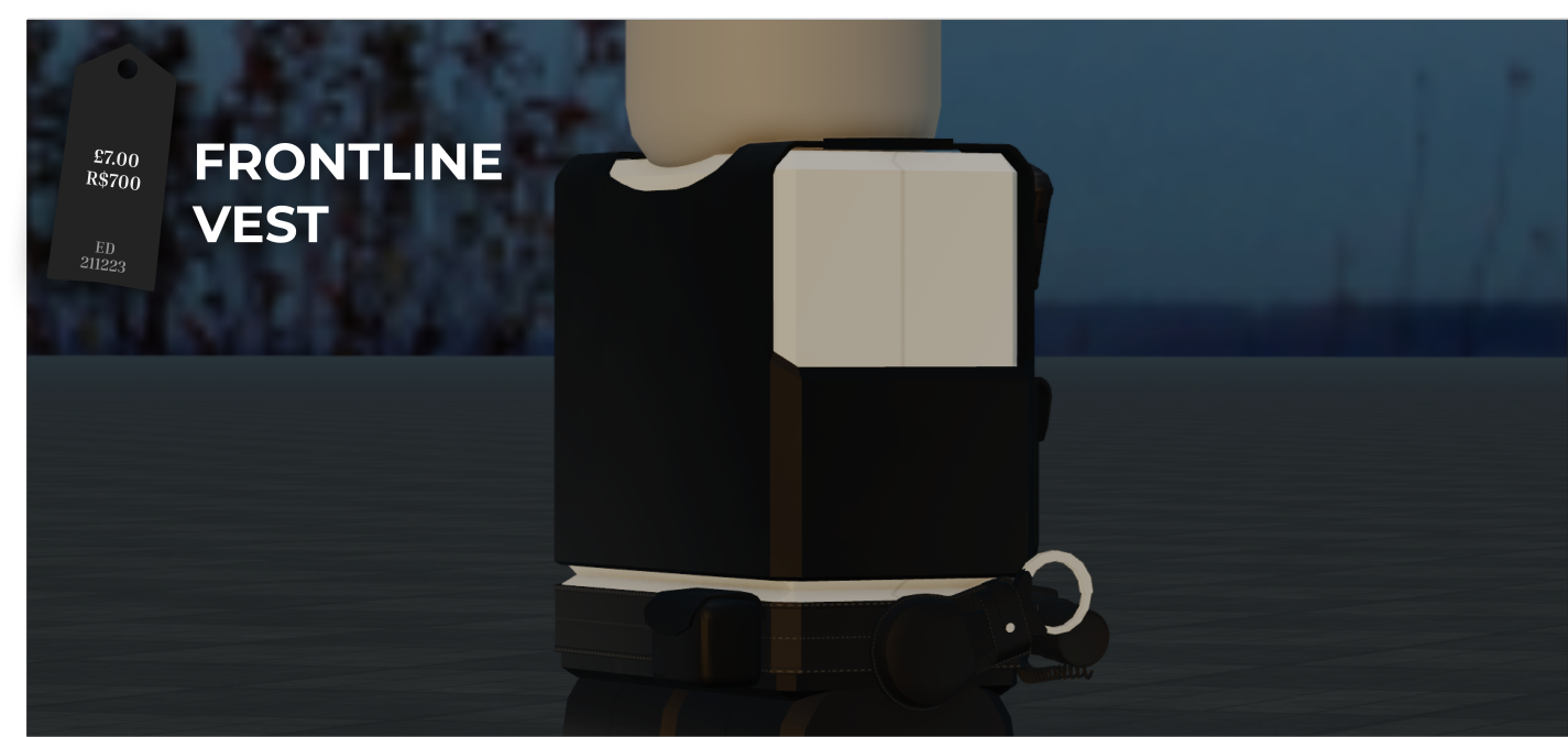 Metropolitan Police – Frontline Vest – Clearly Development