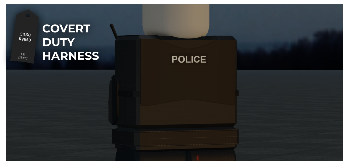 Generic Police – Covert Harness – Clearly Development
