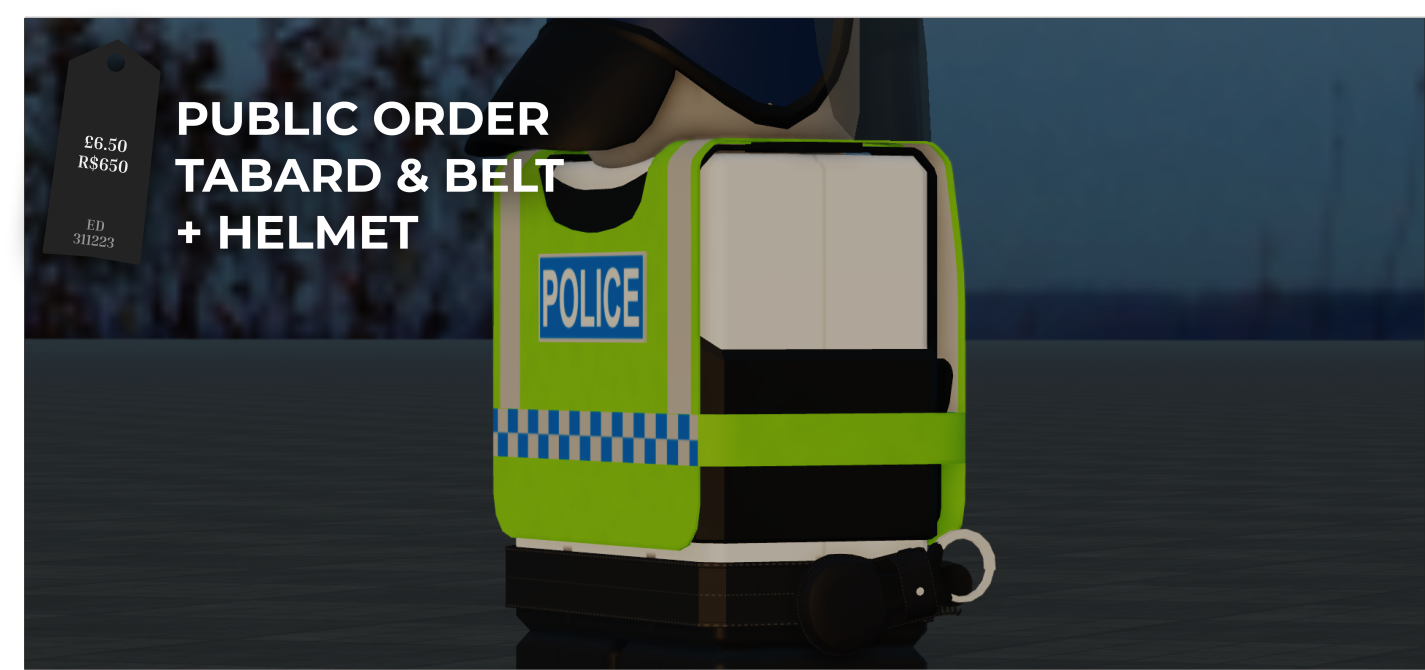 Metropolitan Police – Public Order Kit – Clearly Development