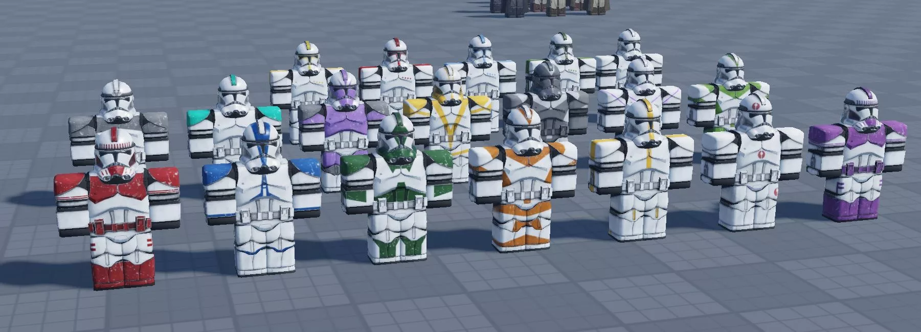 Live Action Clone Troopers – Clearly Development