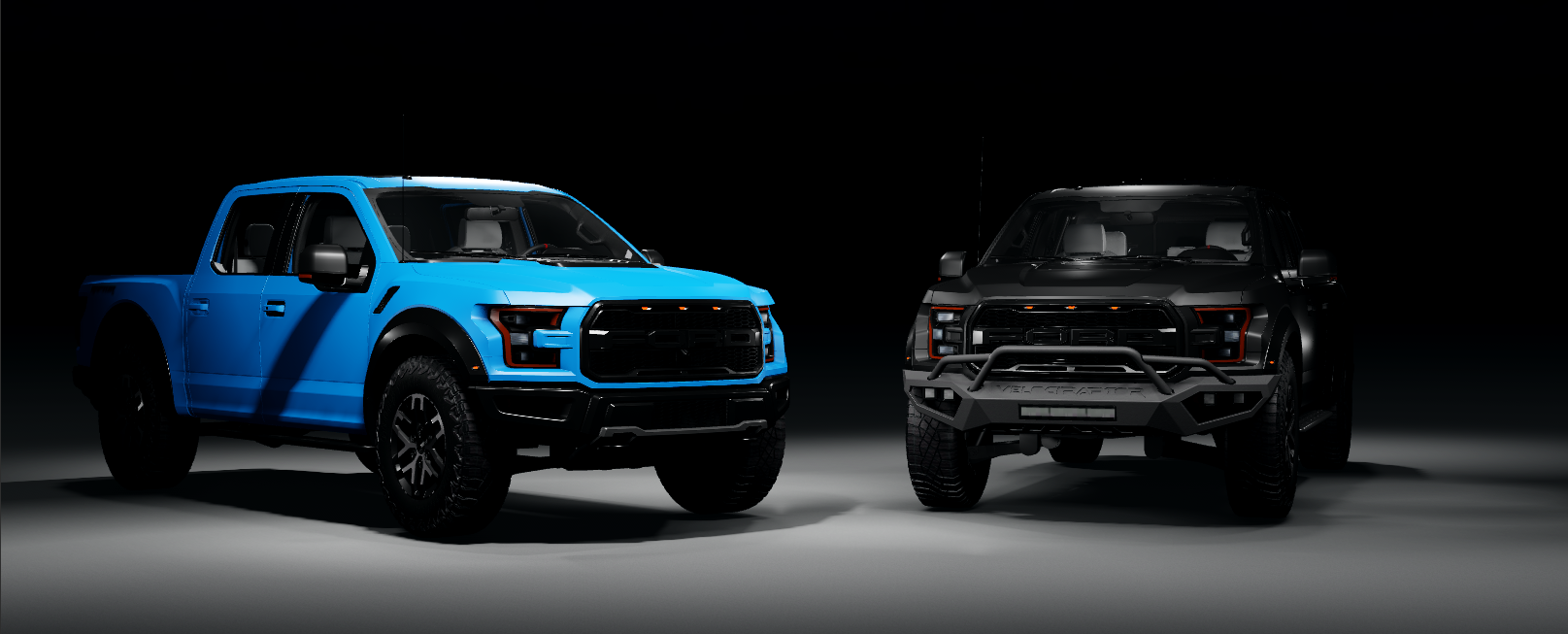 Ford F-150 Raptor (2 Variations and customization!) – Clearly Development