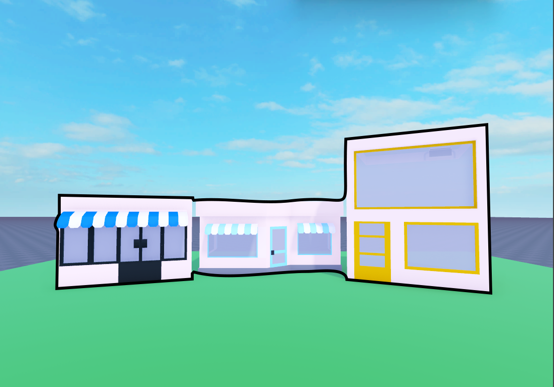 Low Poly Roblox City 6 Building Assets Pack For The Town – Clearly ...