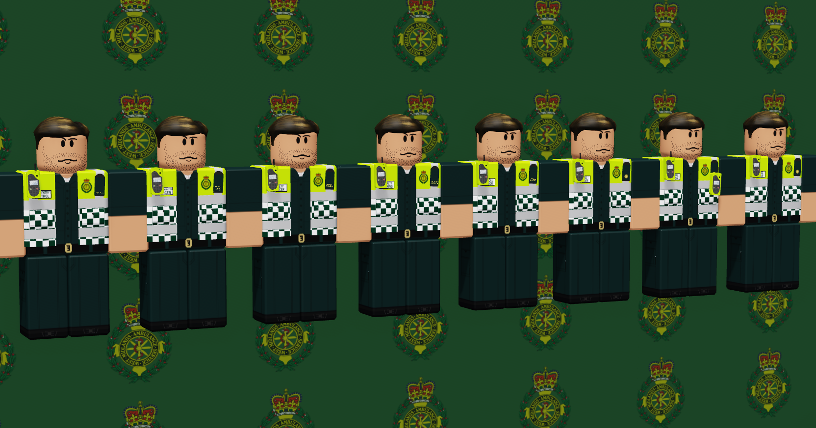 Ambulance Service – Generic Tabards – Clearly Development