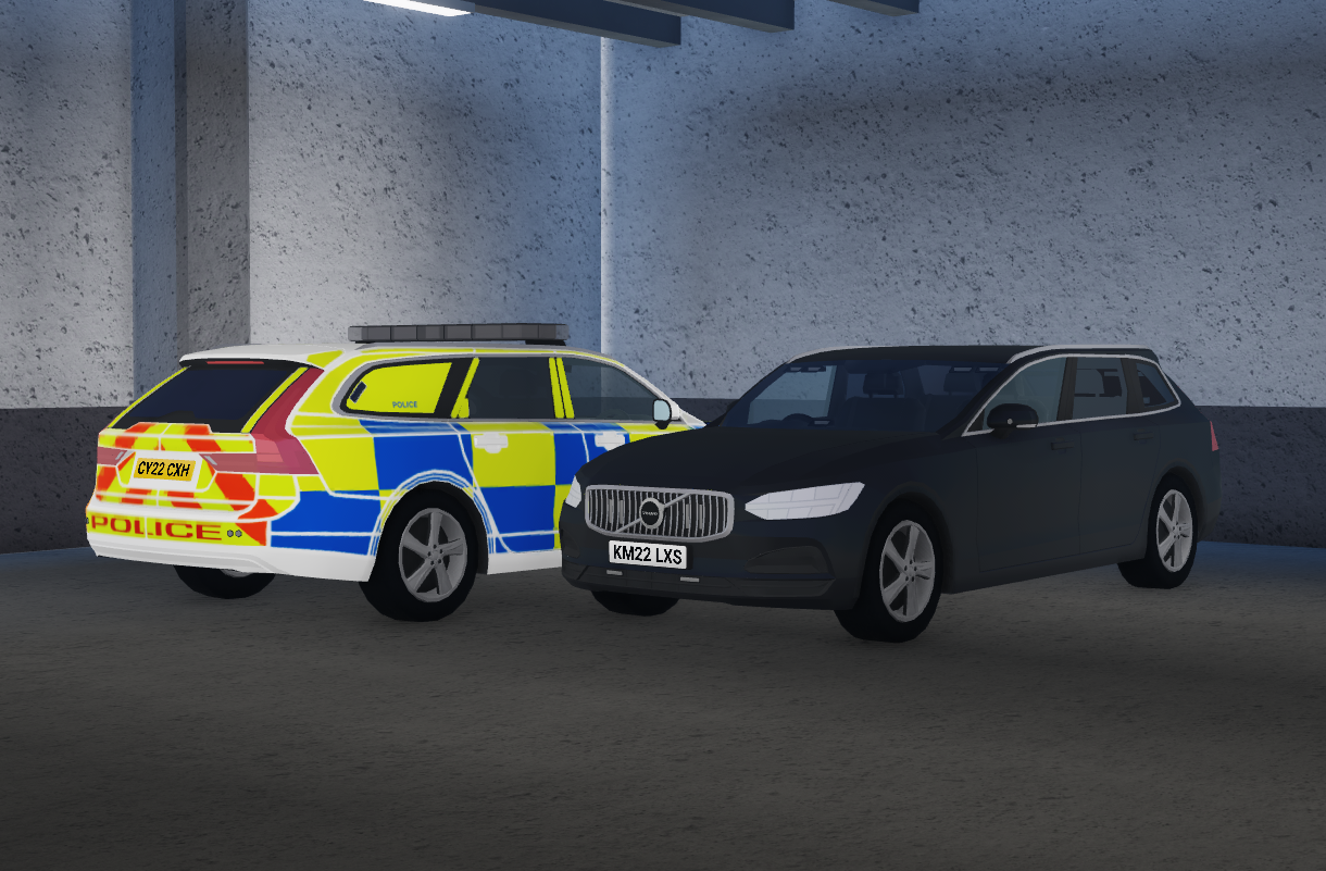 2022 Volvo V90 Momentum B6 – Police – Clearly Development