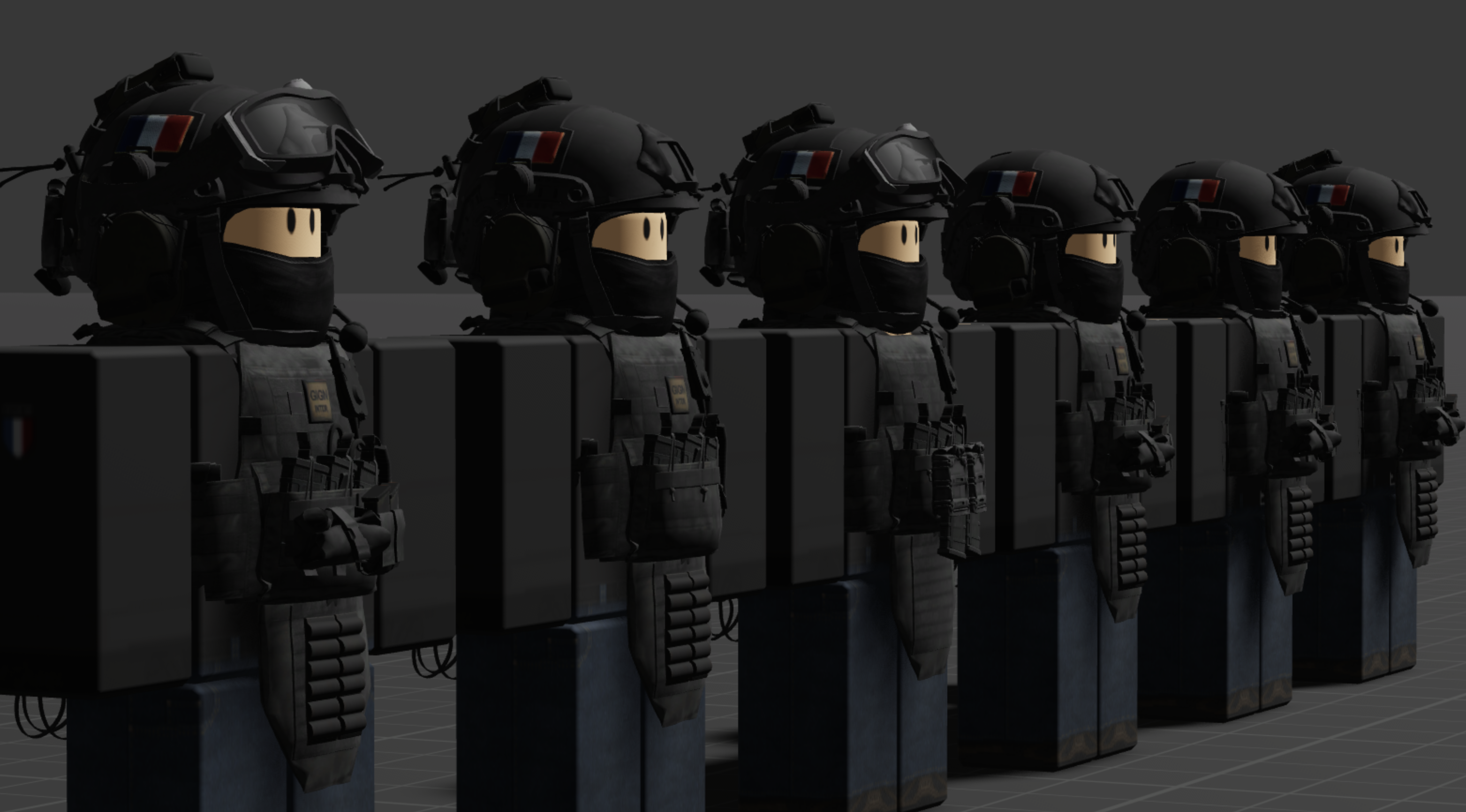 (GIGN) National Gendarmerie Intervention Group Gear Bundle – Clearly ...