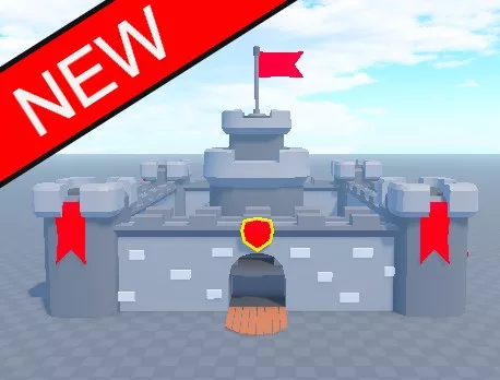 Low-Poly Red Castle Asset Pack – Clearly Development