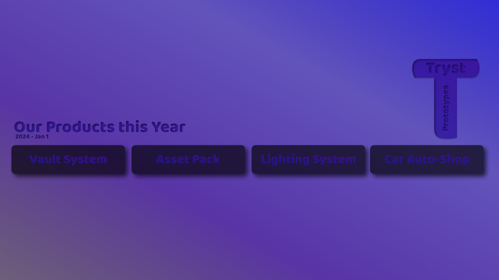 Tryst Development – Products – Clearly Development