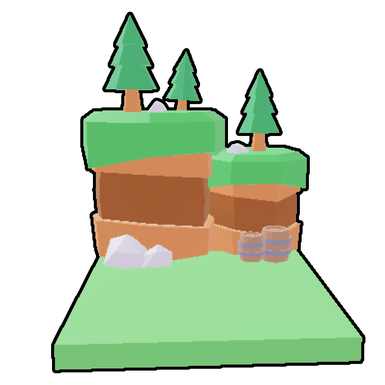Nature Low Poly Mini Pack – Clearly Development