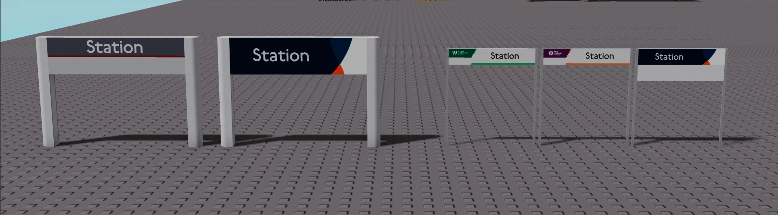 West Midlands Railway Sign Pack | Roblox | Railway Asset – Clearly ...