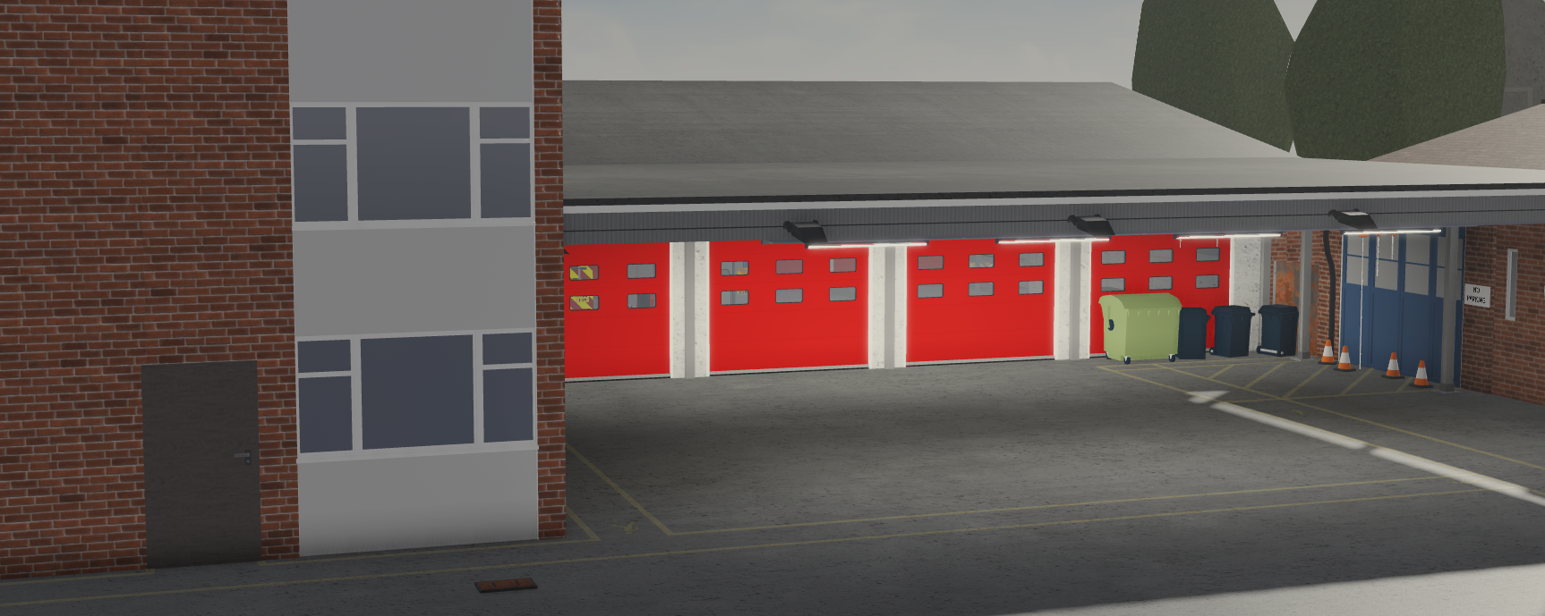 UK Realistic Fire Station – Clearly Development