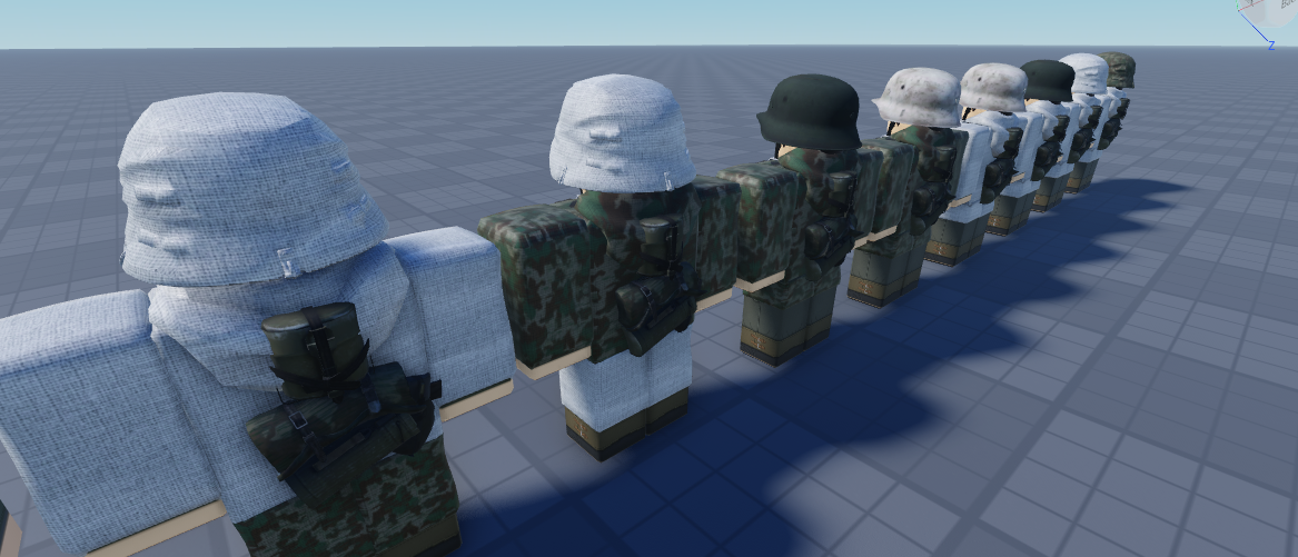 German Army 3D Uniforms – Clearly Development